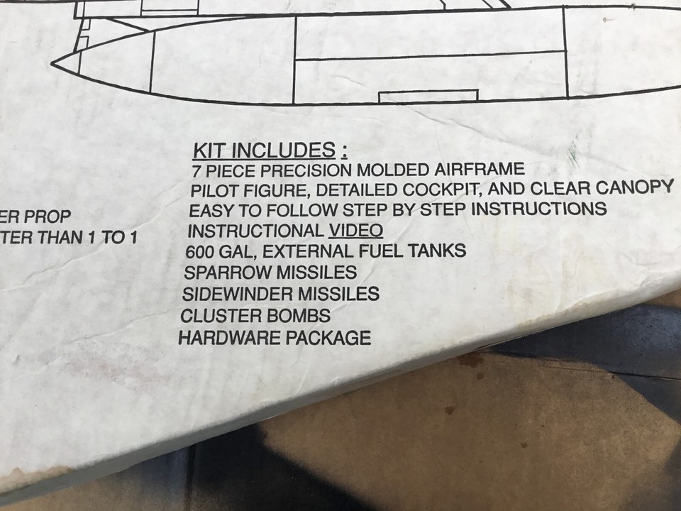 Combat Models F-15 Eagle RC Airplane Kit | eBay