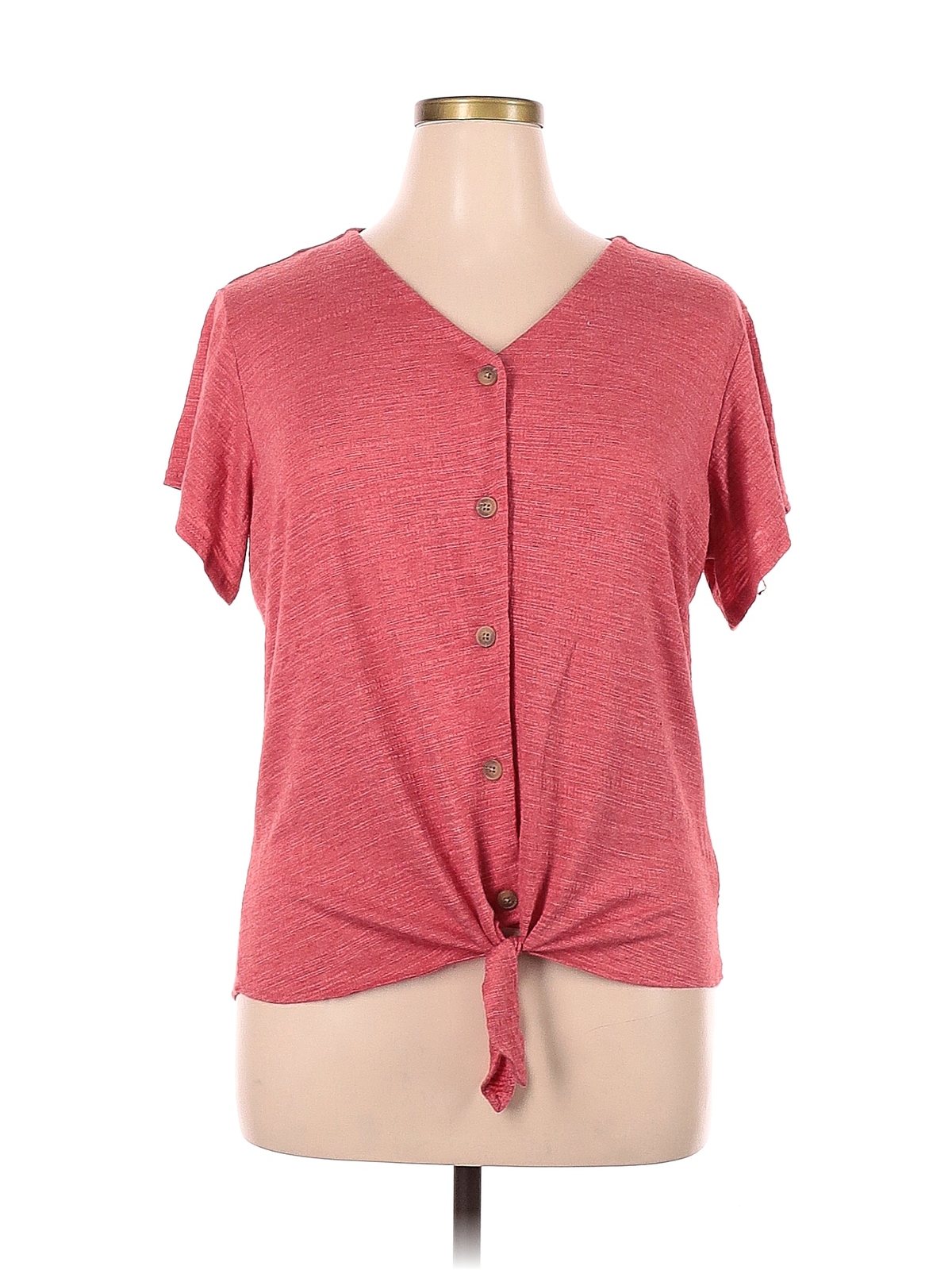 Weatherproof Women Red Short Sleeve Top XL | eBay