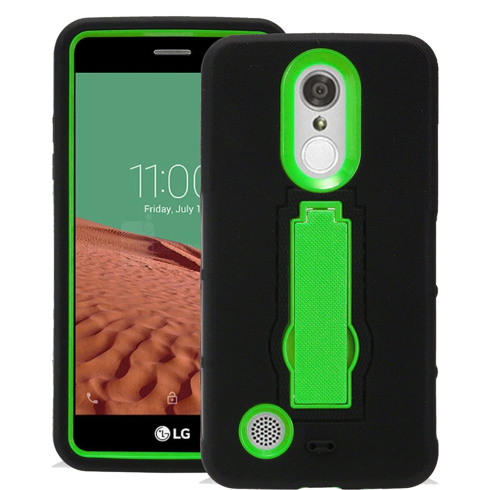 For LG Aristo Phoenix 3 Fortune Risio 2 Rebel 2 L58VL Rugged Case w ...