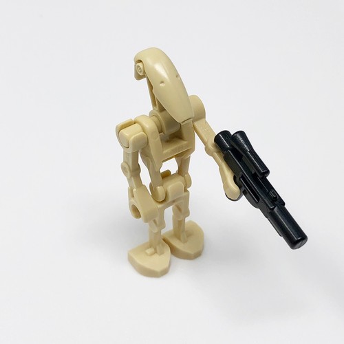 BATTLE DROID 75280 LEGO Star Wars Minifigure Minifig One Straight Arm ...