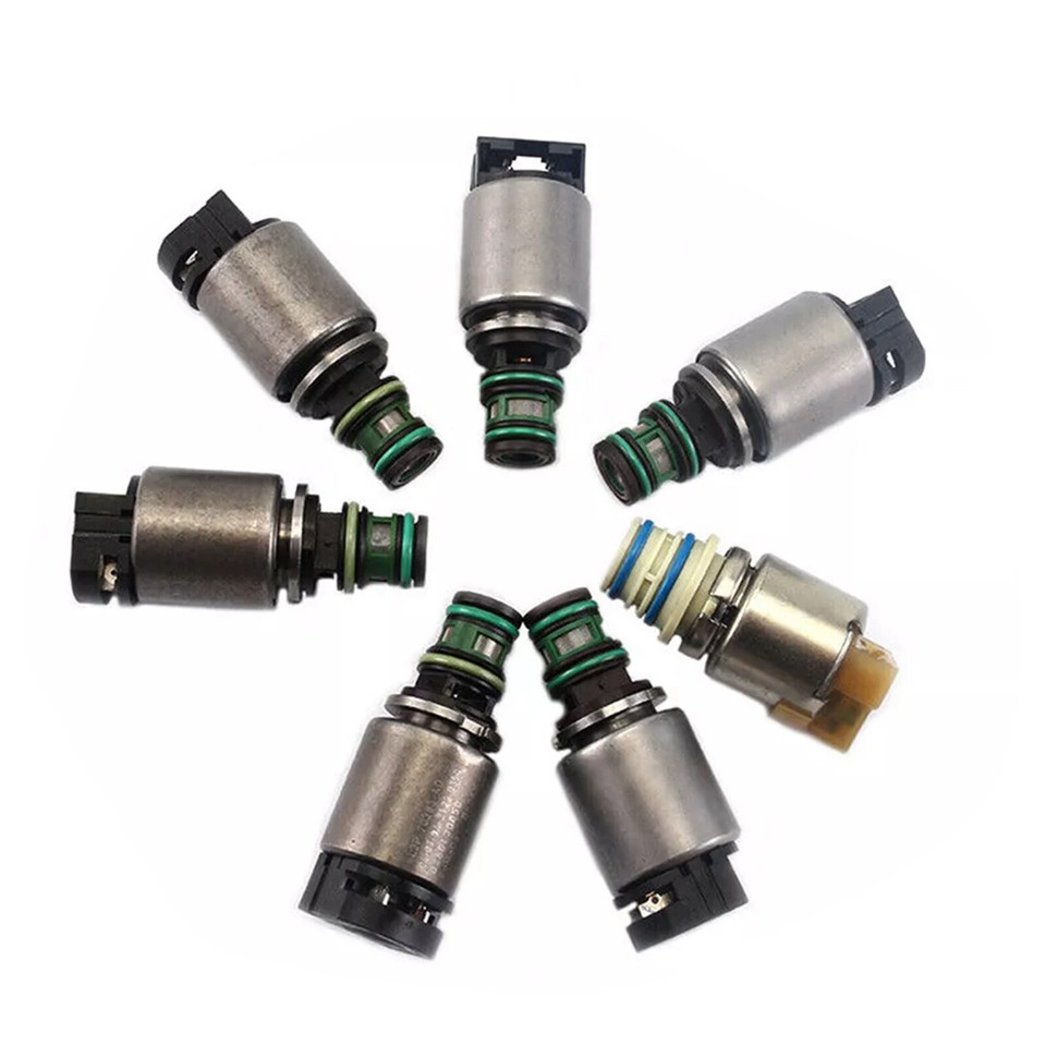 7PCS For FORD Ranger F150 Transmission Valve Body Solenoid Kit 6R60 ...