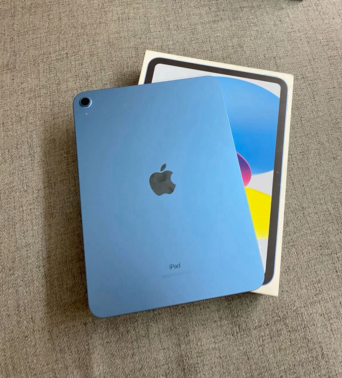 Apple iPad 10th Gen Blue (text Me Before Buying ) 64 Gb Used For Only A ...