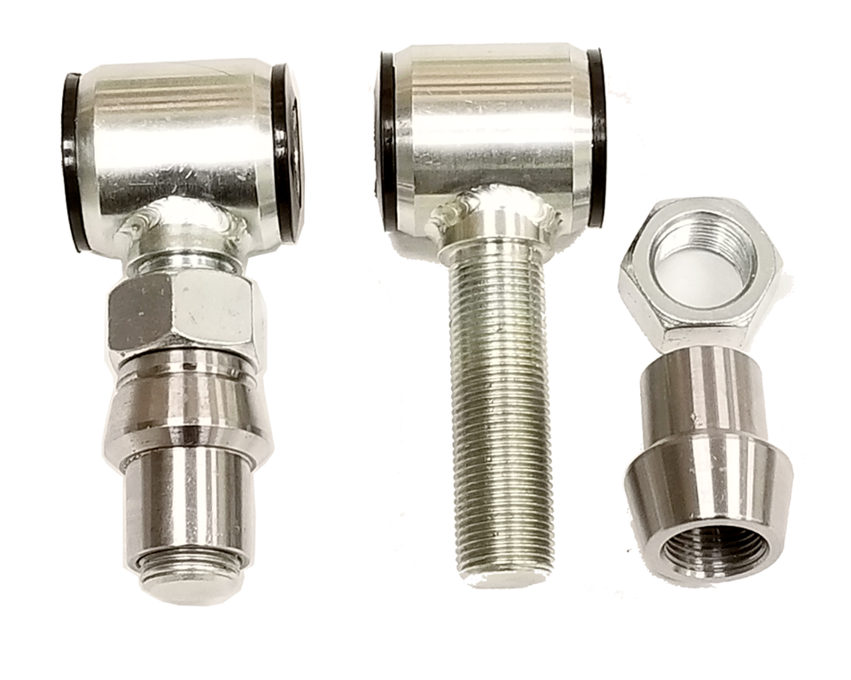 2 Pair 4 Link Bar Rod End 2" Wide LH & RH 3/4" Thread Bushings 5/8 ...