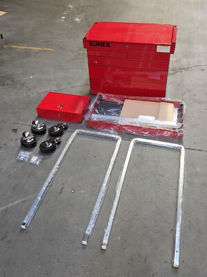 Sunex Professional Service Cart 5-Drawer Tool Box 500 lb. Capacity 8045 ...