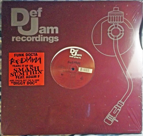 NEW SEALED METHOD MAN "SMASH SUMTHIN" VINYL LP DEF JAM RECORDINGS 33 1/ ...