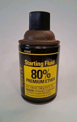 Vintage John Deere 80% Premium Ether Starting Fluid Can Decor ...