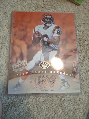 Isaac Bruce 1997 Leaf Signature 8x10 Authentic Signed Autograph And ...