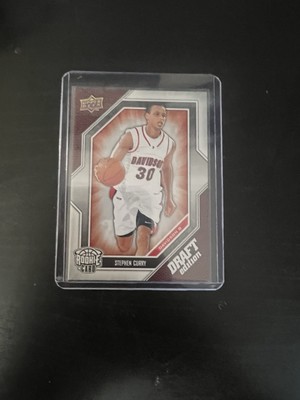 2009-10 Upper Deck Stephen Curry Draft Edition Davidson Steph Rookie RC ...