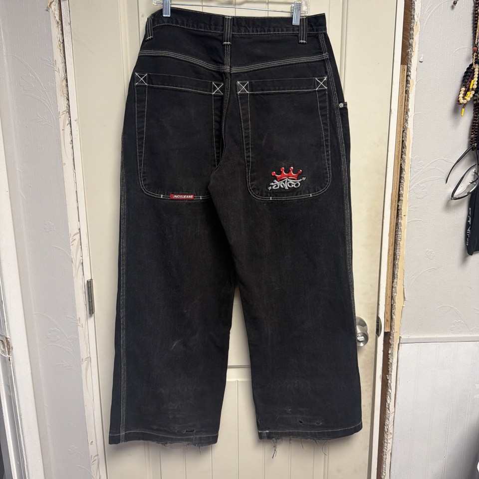 Red Crown Baggy Jnco Jeans | eBay