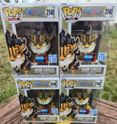 Funko Pop! One Piece Rob Lucci (Human Beast Form) #2140 NYCC 2025 A ...