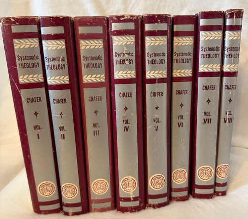 SYSTEMATIC THEOLOGY 8 Vol Set Lewis Sperry Chafer HC theology set | eBay