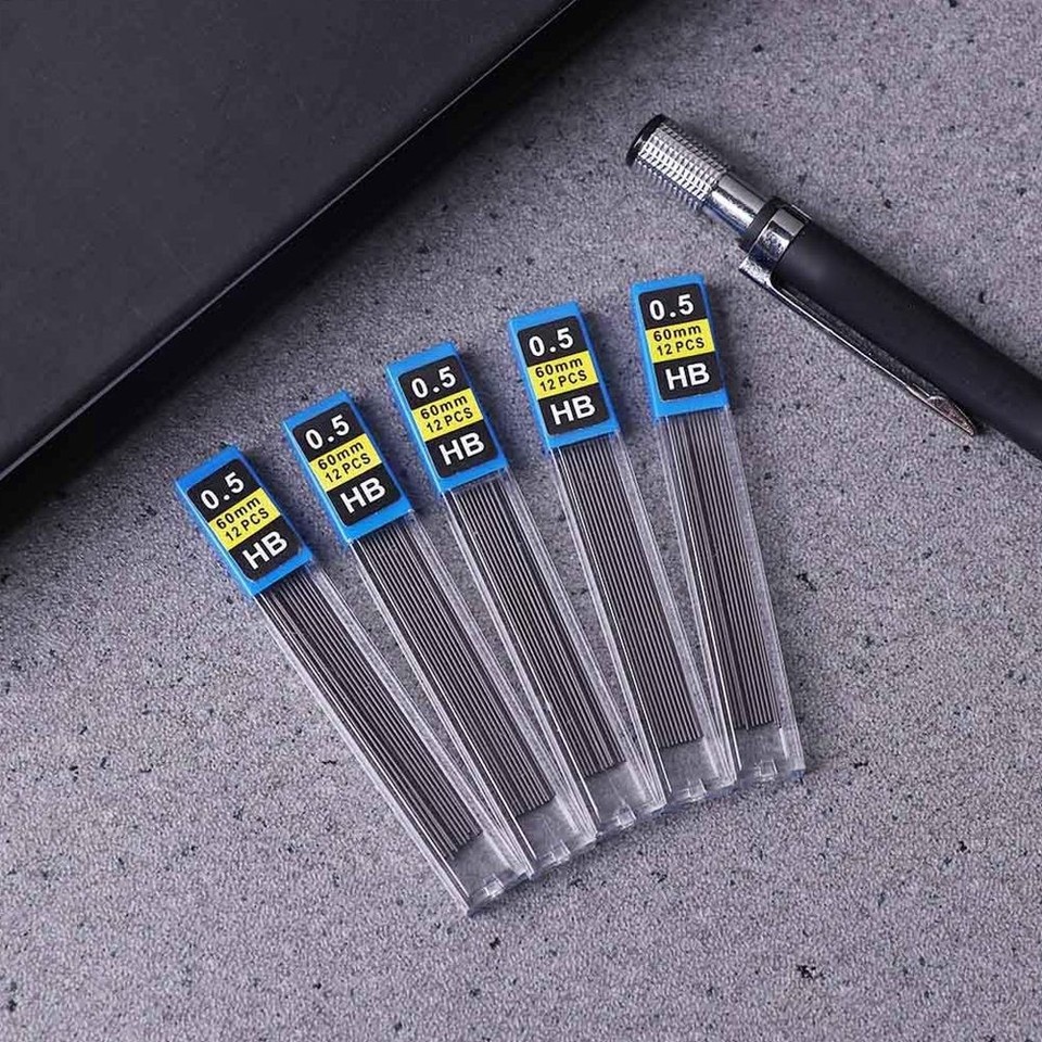 5Pcs/Set Pencil Lead Refill, Pencil Refill Office Writing ...