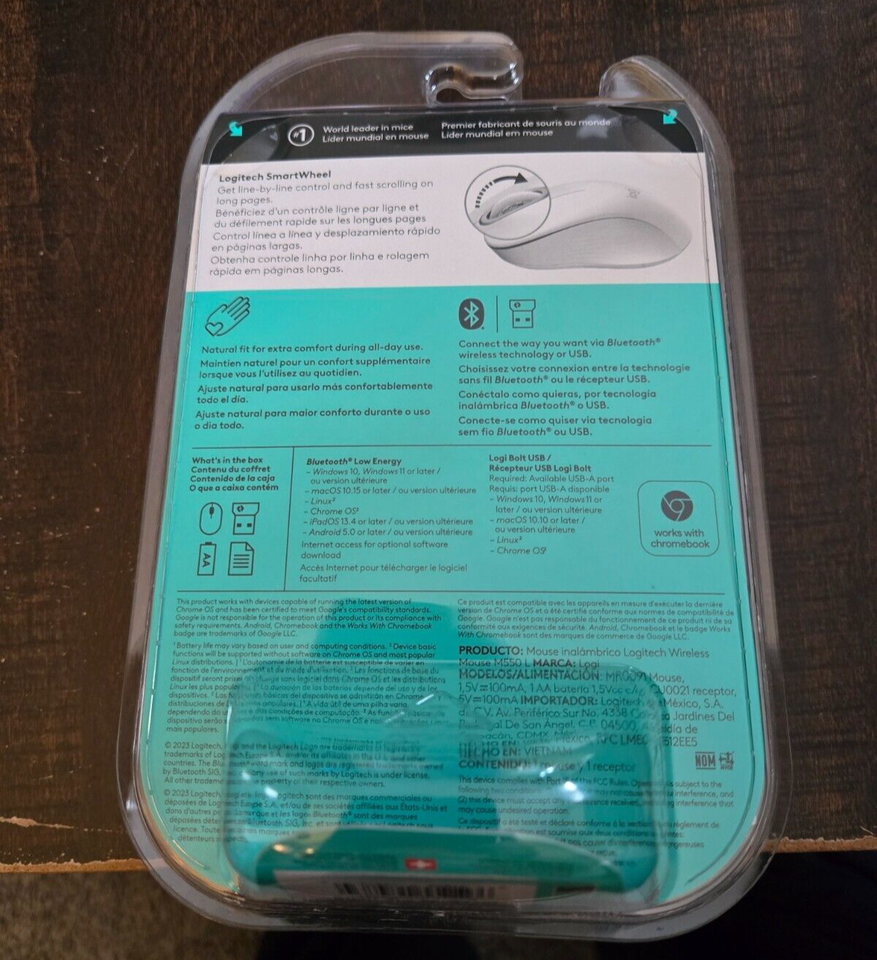 NEW Logitech SIGNATURE M550L Wireless Computer Laptop Mouse - Graphite ...