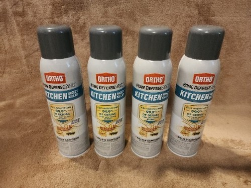 Lot of 4: ORTHO Home Defense Max Kitchen Insect Killer 18oz Home Pest ...