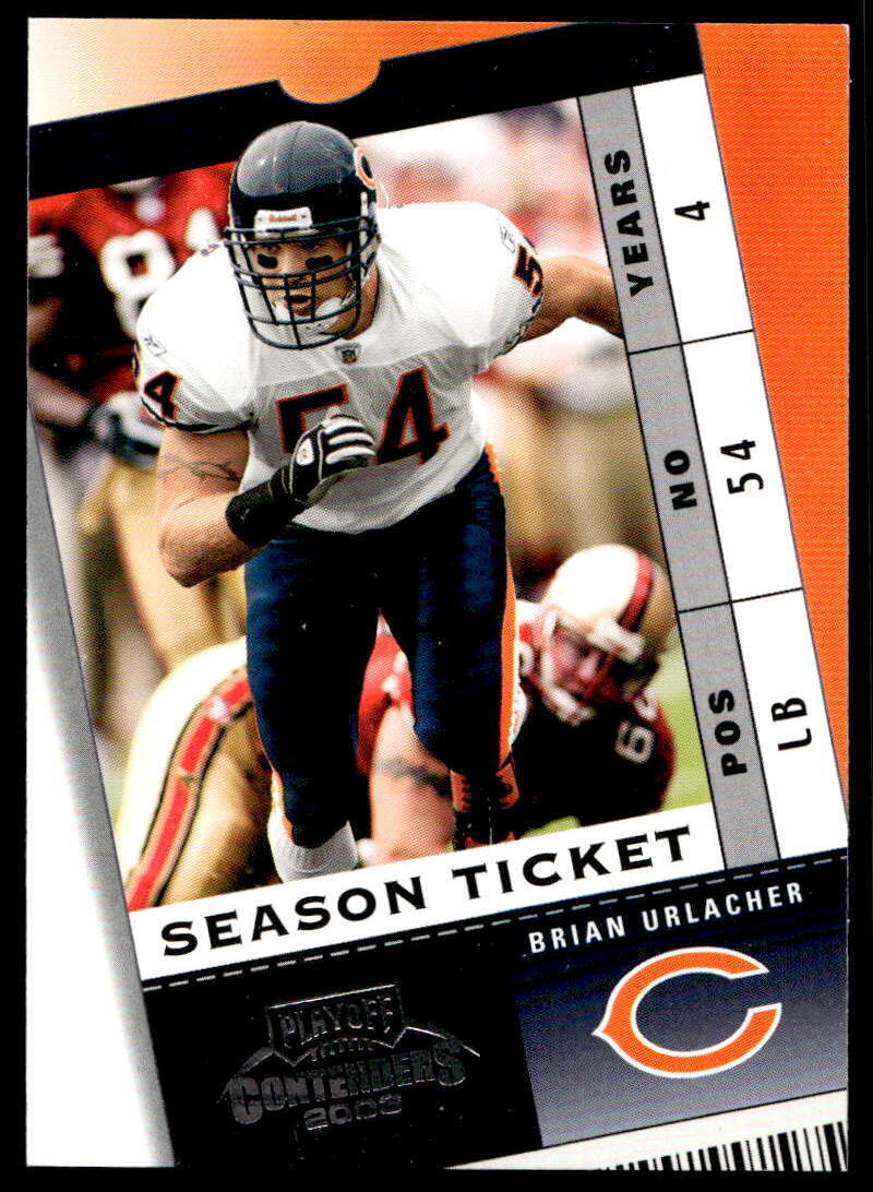 2003 Playoff Contenders - #54 Brian Urlacher for sale online | eBay
