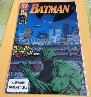 Batman #471 Killer Croc Alan Grant DC Comics 1991 VF- Condition | eBay