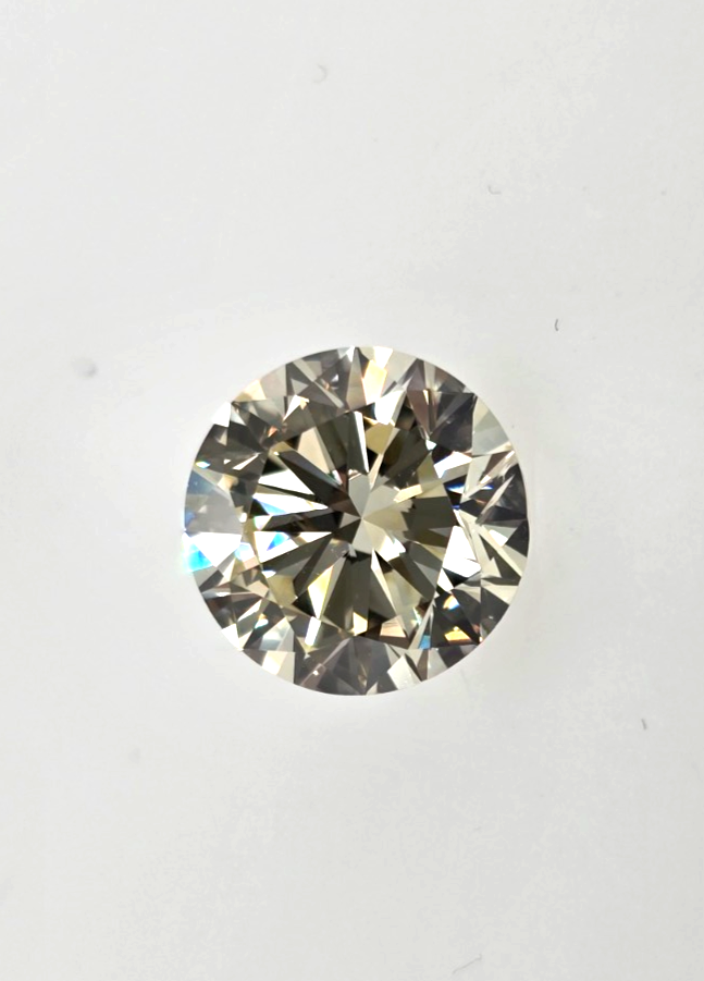 Huge Loose Diamond 3.85CT Natural Round Cut Brilliant Q-R SI2 Certified GIA | eBay