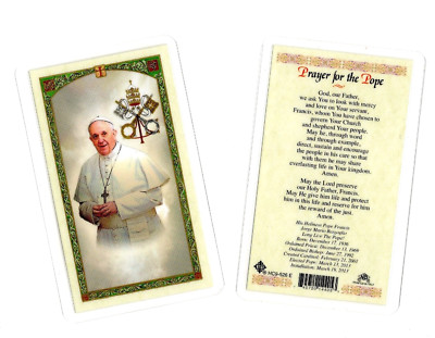 Holy Cards - Laminated Prayer Cards