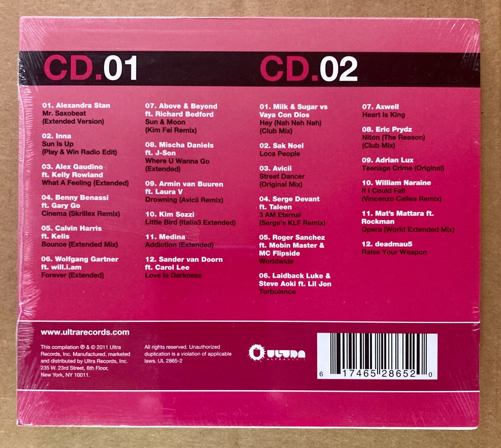 Ultra Weekend, Vol. 7 by Various Artists (CD, Jul-2011, 2 Discs, Ultra ...