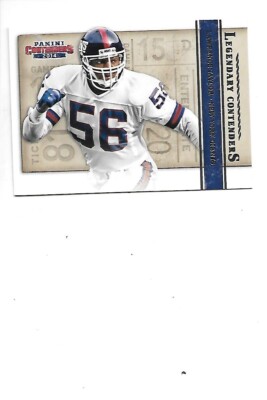 Lawrence Taylor HOF 2014 Panini Legendary Contenders Football Card #3 ...