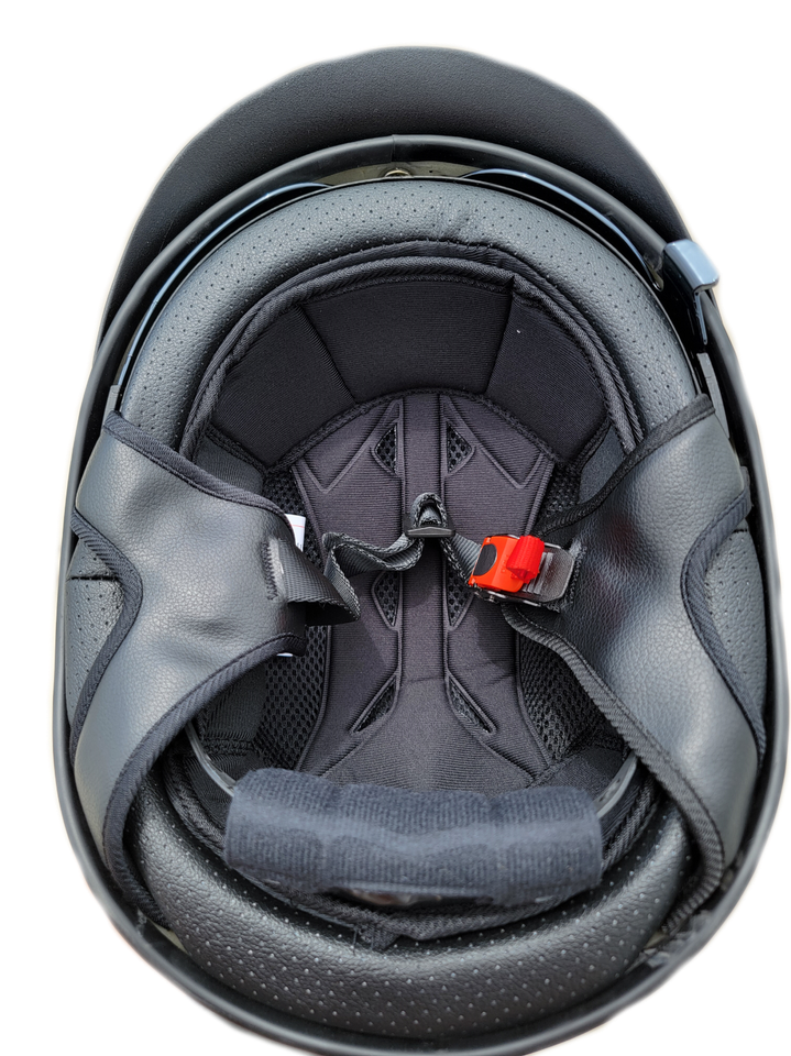 Vega - Warrior half motorcycle helmet - Patriotic Eagle Red for scooter ...