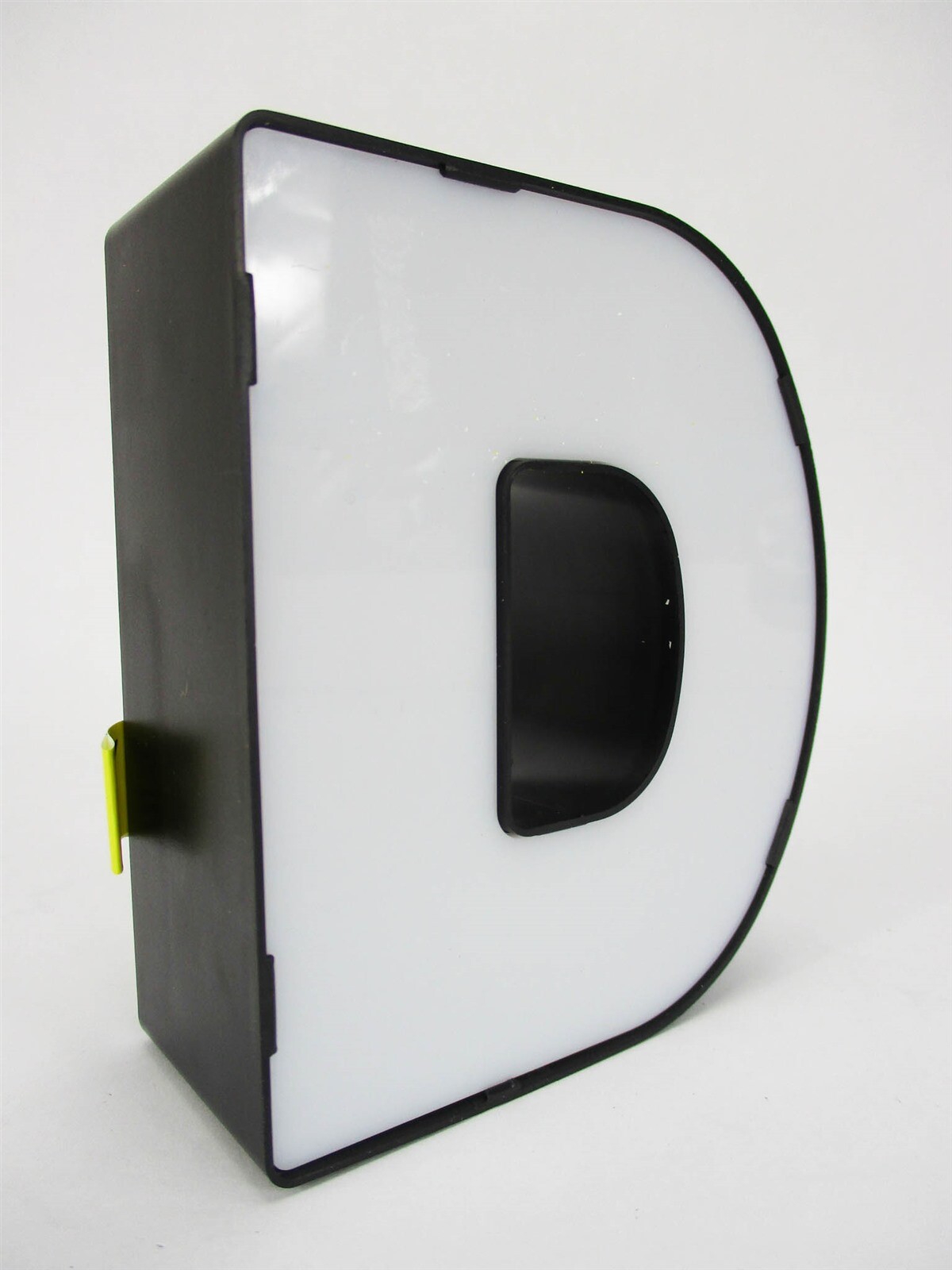 Letter D LED Light 4" Monogram Marquee Mini Tabletop Nightlight w/ 4-Hr ...