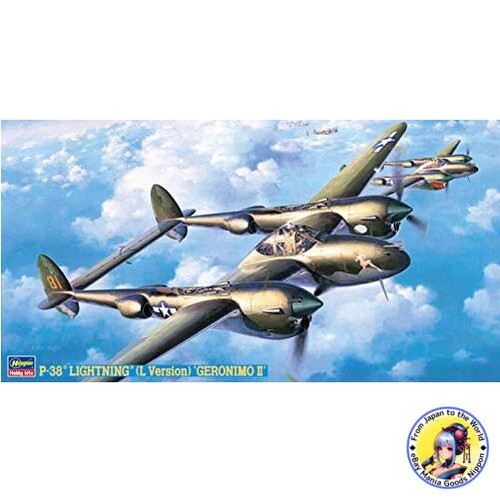 HASEGAWA 1/48 P-38 Lightning Geronimo Model Kit #JT2 | eBay