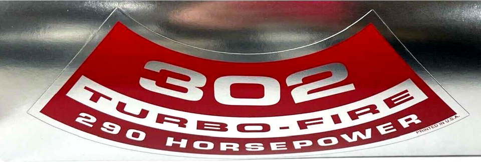 Chevrolet 302 Turbo Fire 290 HP Air Cleaner | 3916390 | OEM | United States