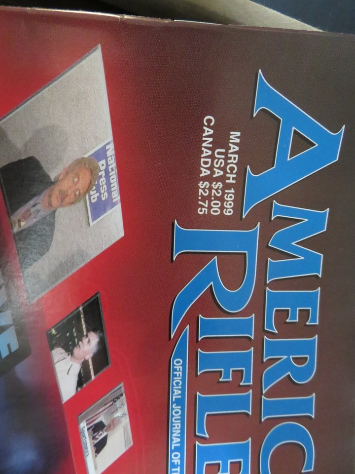 American Rifleman Magazine MARCH 1999- FREE SHIPPING ! MANY MORE LISTED ...