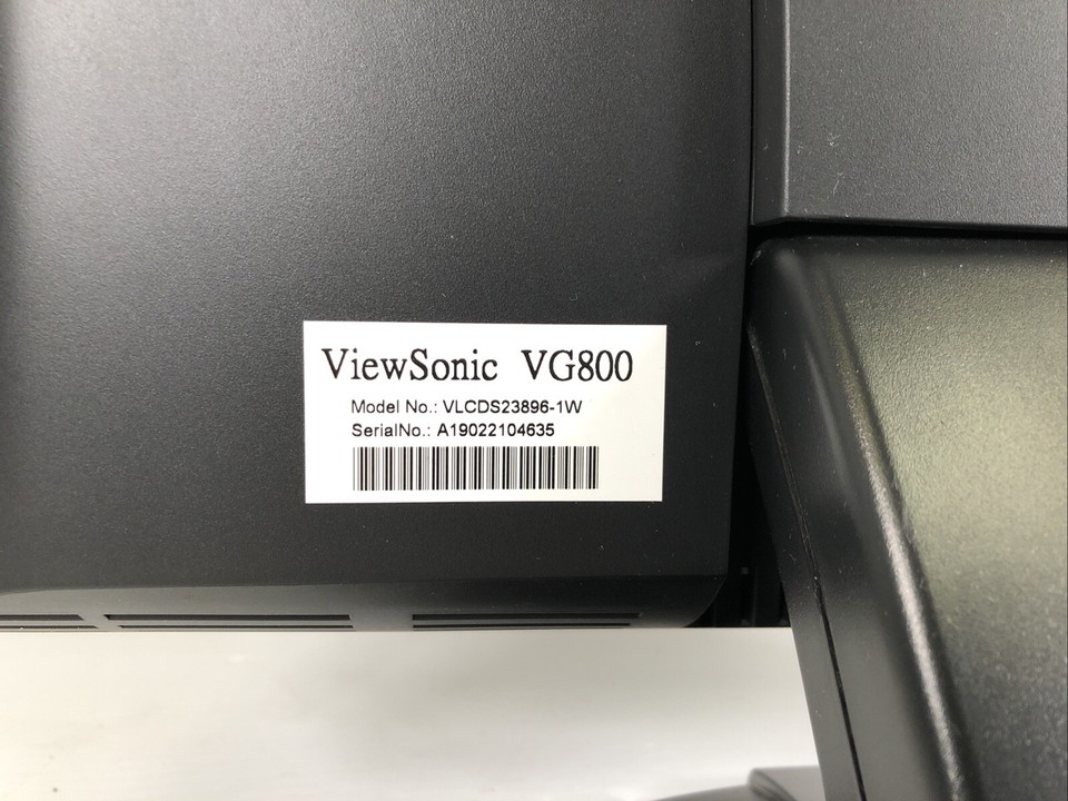 ViewSonic VG800 - LCD monitor - 20" With Stand, VGA and Power Cord | eBay