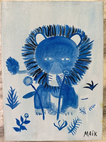 HENRI MAIK painting oil on canvas signed and stamped | eBay