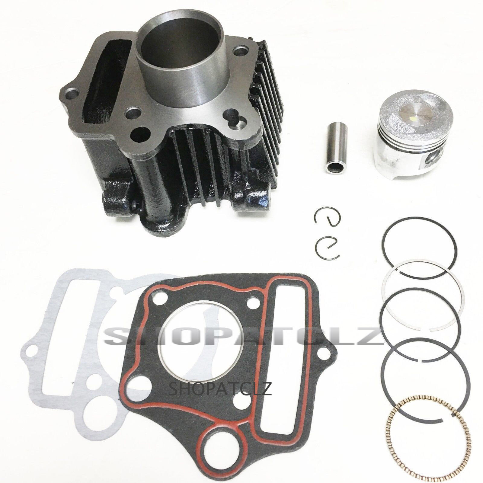 Baja Motorsports Dirt Runner DR49 DR50 50cc - 70cc Big Bore Cylinder ...