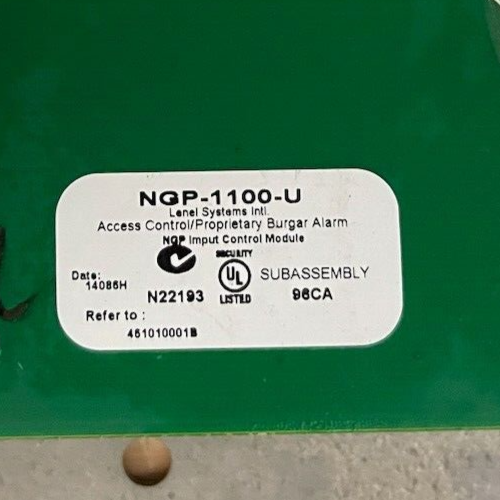 LENEL NGP-1100-U UTC FIRE & SECURITY COMPANY NGP1100U NEW | eBay