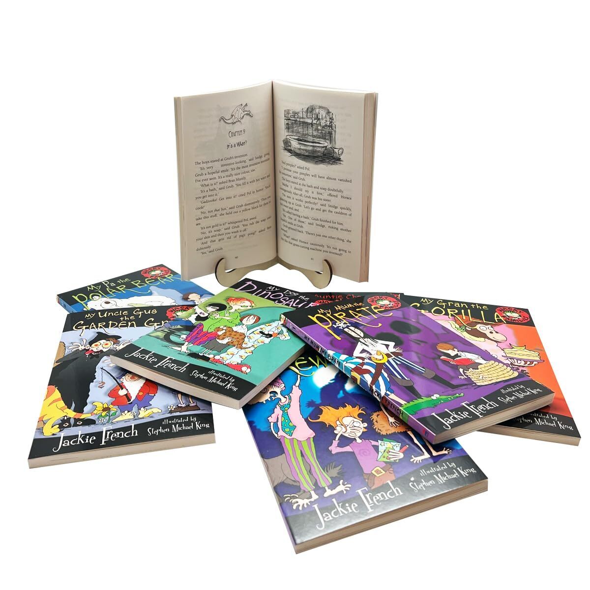 Wacky Families My Wacky Family 8-Book Box Set by Jackie French | eBay