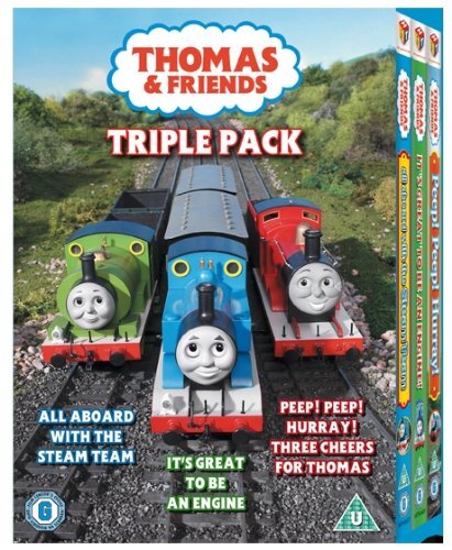 Thomas & Friends - Triple Pack - All Abo DVD Incredible Value and Free ...