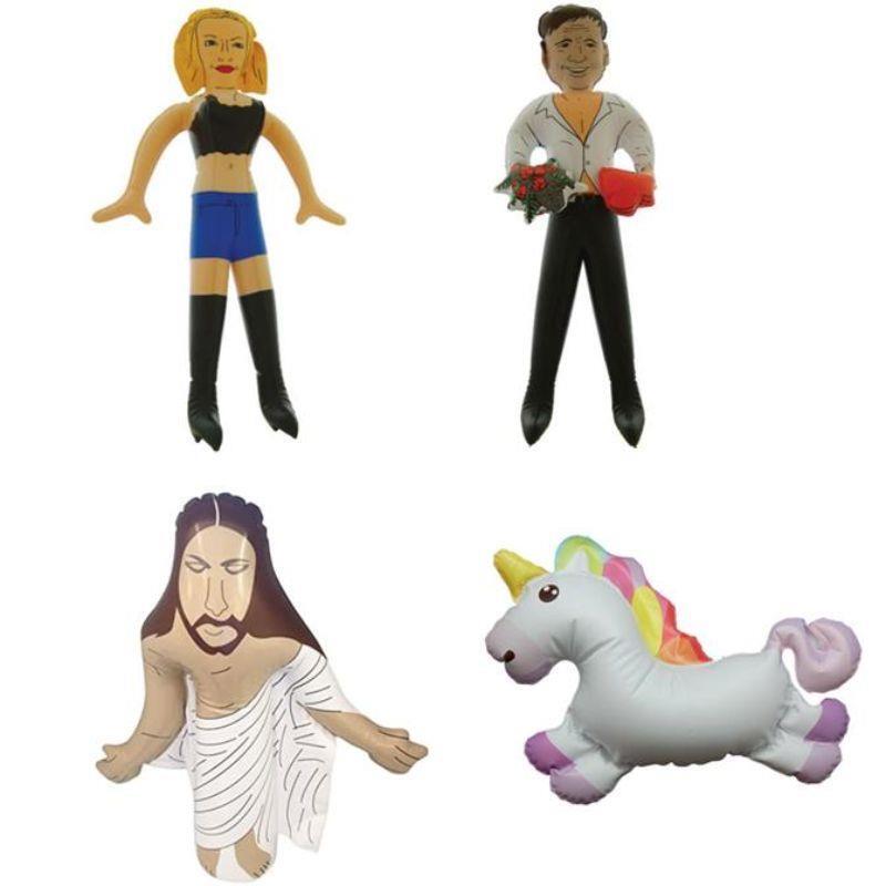 Inflatable Boobs Pillow Novelty Secret Santa Stag Do Bath Boob Travel ...