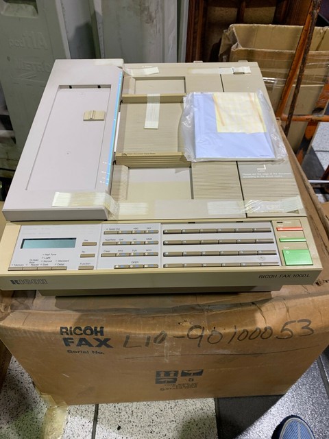 RICOH FAX 1000L Laser printer facsimile Fax machine for sale online | eBay