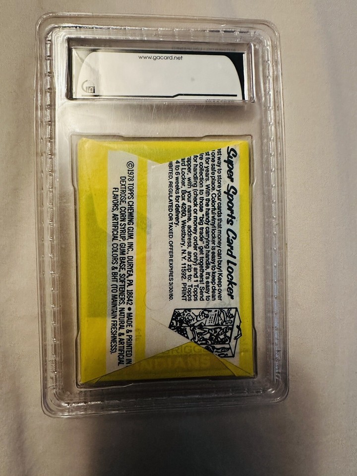 1979 Topps Baseball Wax Pack GAI 8.5 Yount Is Not On Back | eBay