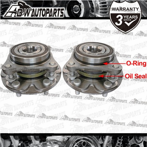 2PCS Front Wheel Bearing Hubs Hub for Toyota Landcruiser Prado GRJ120 ...