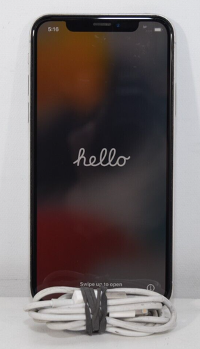 Apple iPhone X 64GB A1865 White Network Unlocked MQCL2LL/A | eBay