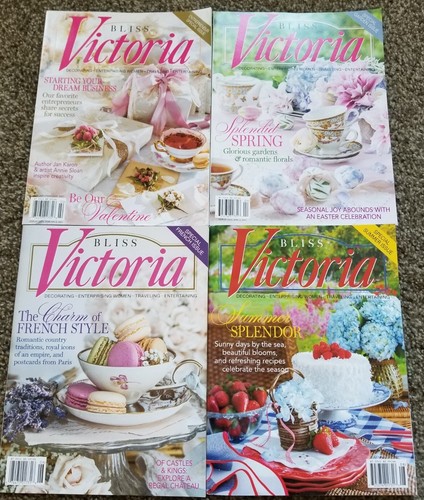 Lot of 4 VICTORIA Magazines 2021 Back Issues Bliss | eBay