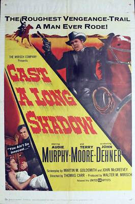 Cast a Long Shadow, 1959, Audie Murphy, 1 Sheet (27x41) | eBay