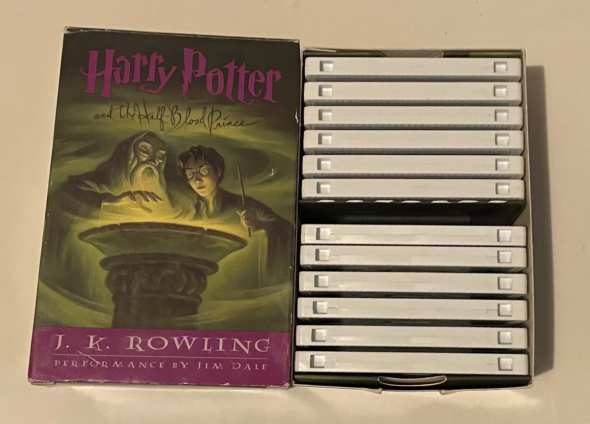 Harry Potter And The Half Blood Prince Audiobook Cover