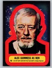 1977 Topps Star Wars Stickers #13 Alec Guinness as Ben (EX-NM) | eBay