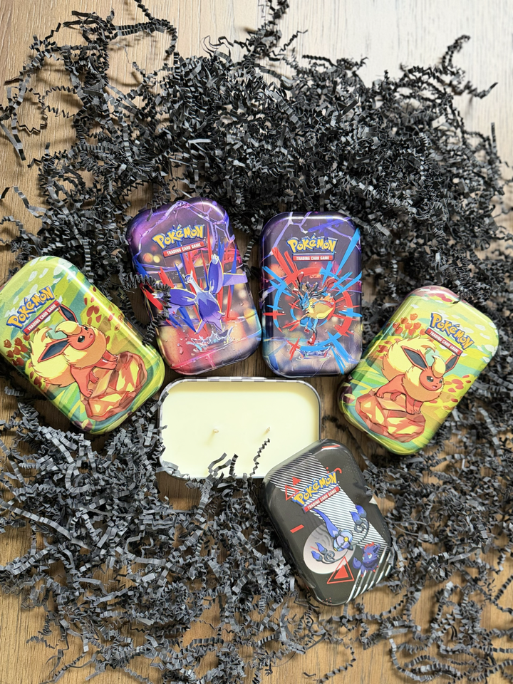 Pokémon Tin Candle 3.5oz, Le Citron Cute Pokémon Gift Tin, Anime ...