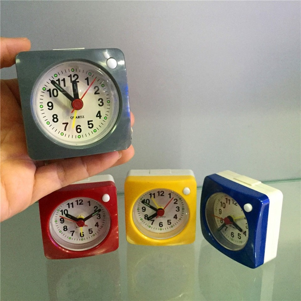 Portable Timer Travel Alarm Clock Easy To Pack Compact Design Quiet ...