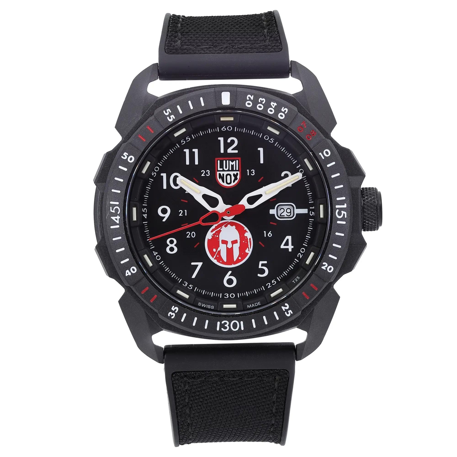 Luminox Spartan Race 46mm Carbonox Black Dial Quartz Men Watch XL.1001 ...