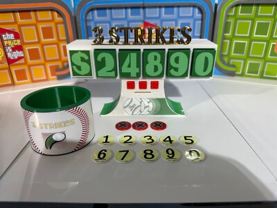 The Price is Right Retro 3 Strikes Game | eBay
