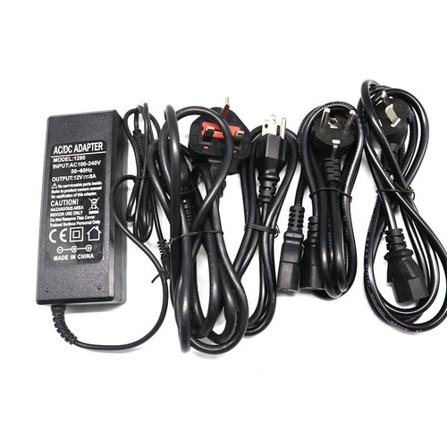 Power Supply AC Adapter Cable KS-1280 5.5*2.5 12V 8A AC100-240V 50/60Hz ...