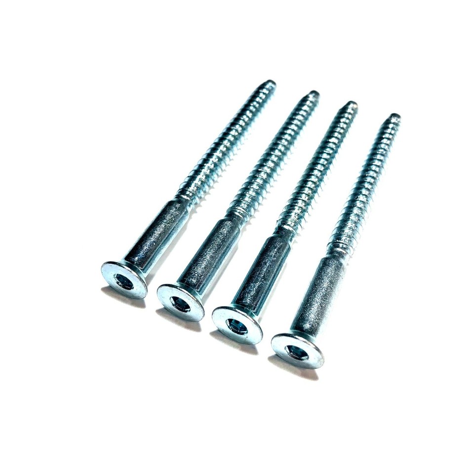 4 x Replacement Shelf Screws for IKEA EXPEDIT 104323 / 104325 - Zinc ...